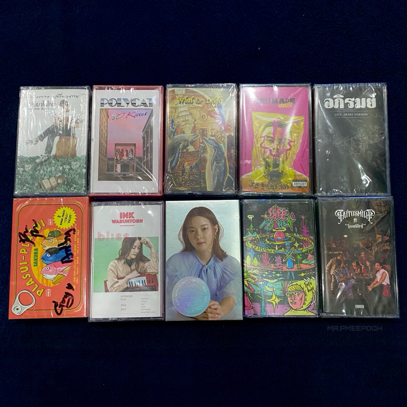 เทปเพลง - เทปเพลงไทย Cassette Tape : INK Waruntorn , Polycat , Whal ...
