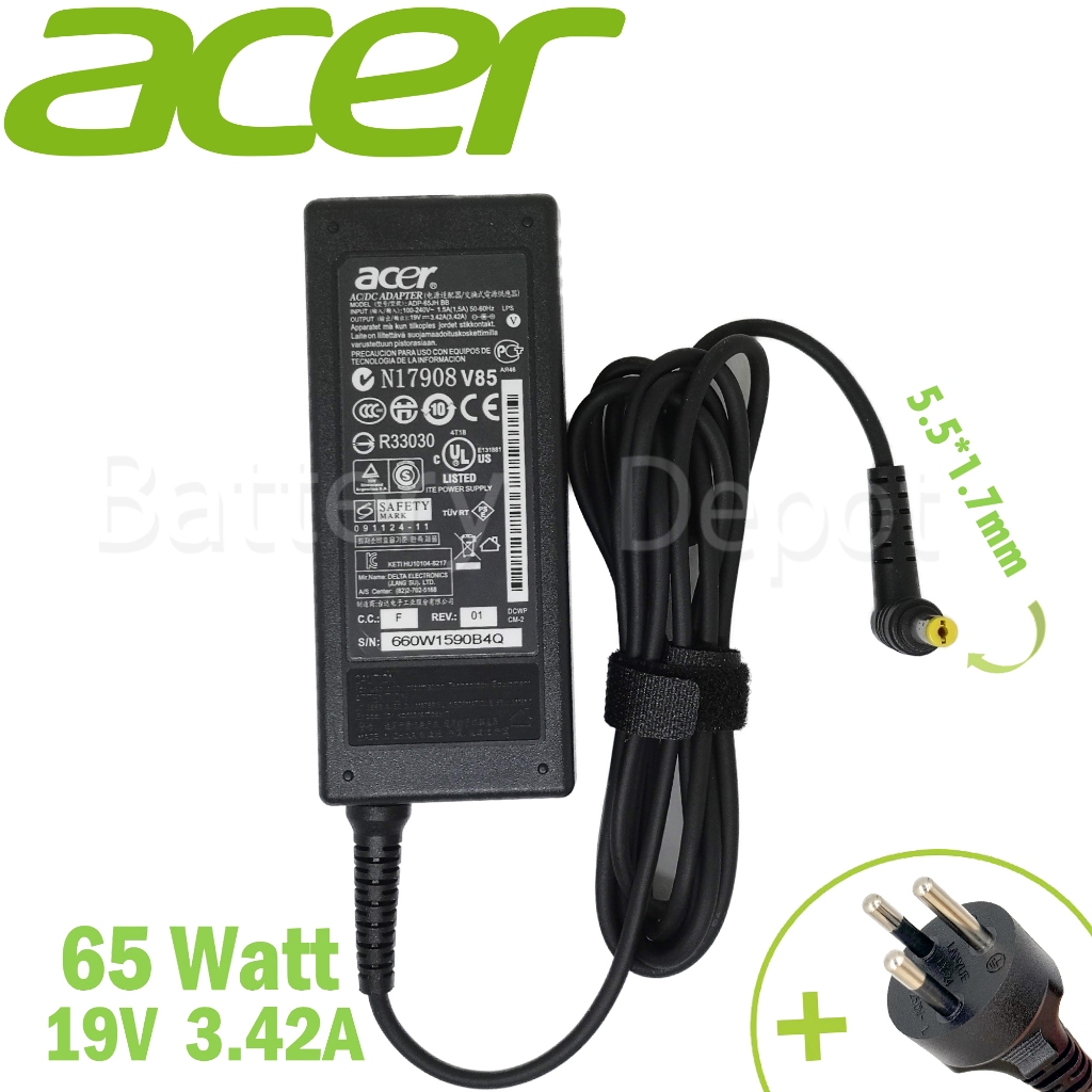 Acer Adapter ของแท้ Acer TravelMate P243-M P248-M P248-MG P245-M P245 ...
