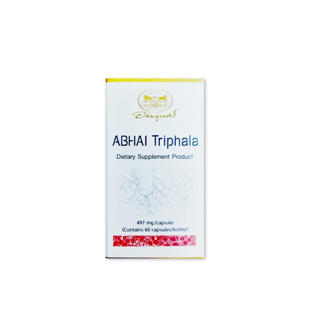 Abhai Triphala อภัยภูเบศร อภัย ตรีผลา บรรจุ 60 เเคปซูล จำนวน 1 ขวด 21805 | Shopee Thailand