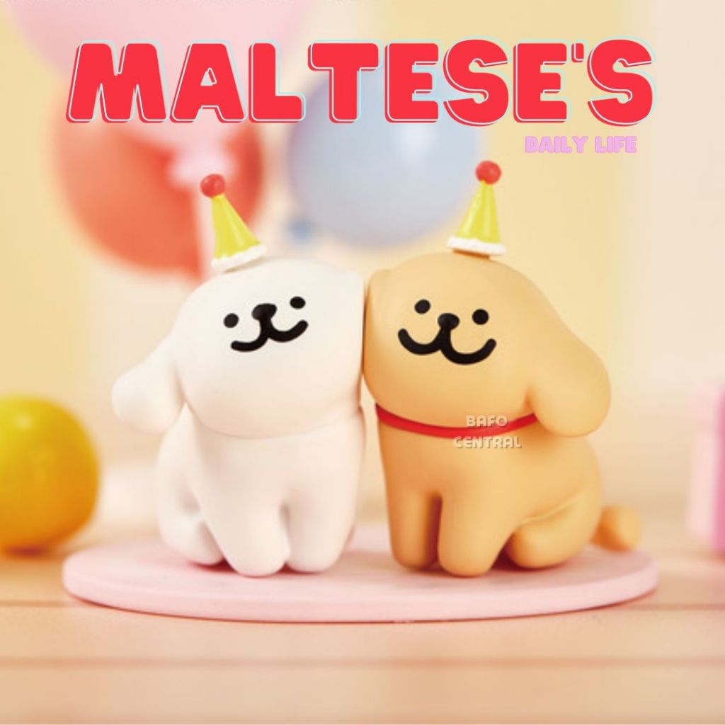 Live 20.00 ** Maltese’s everyday moment [พร้อมสุ่ม] Miniso กล่องสุ่ม ...