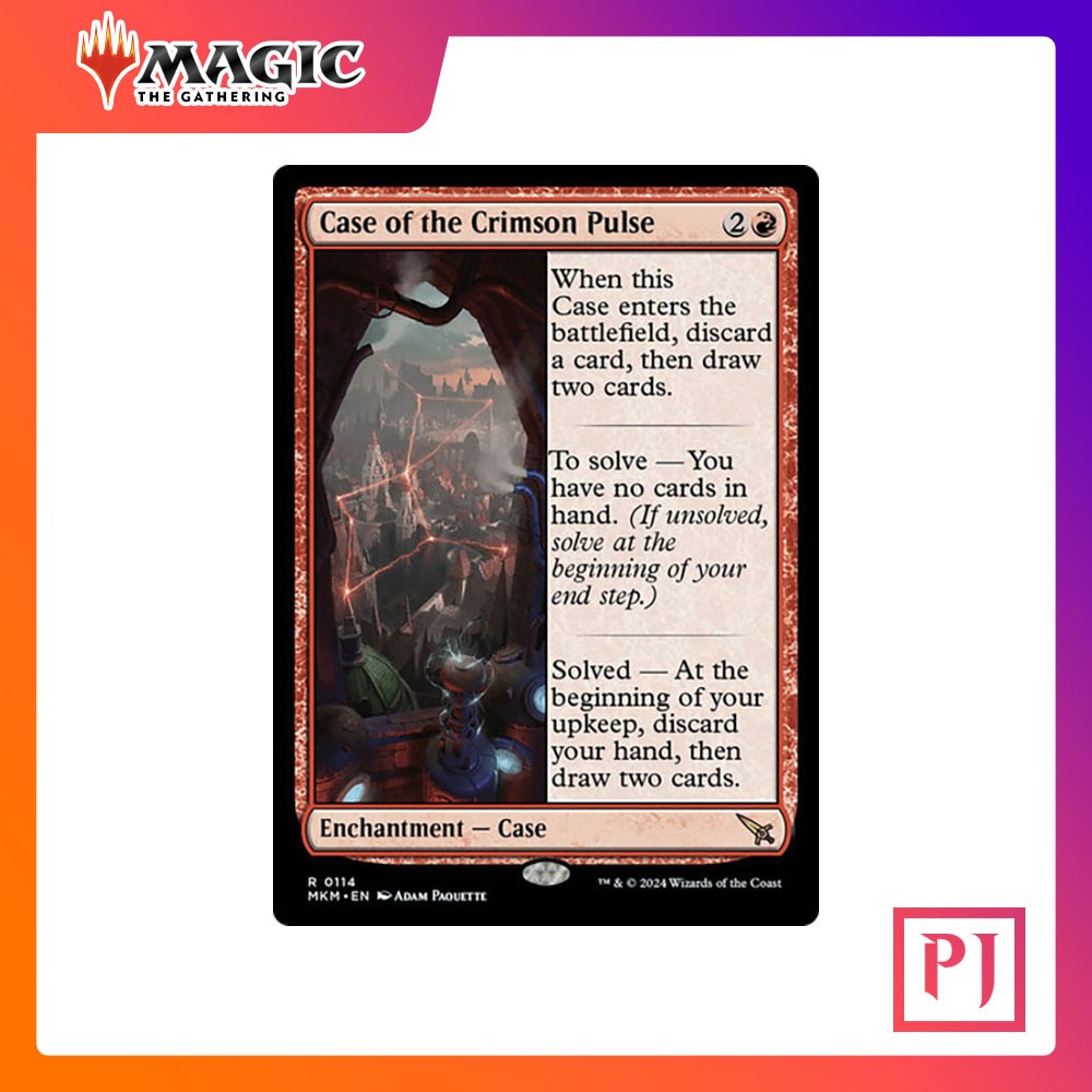 [MTG] Case of the Crimson Pulse [MKM] [RED] [RARE] [NORMAL] [ENG ...