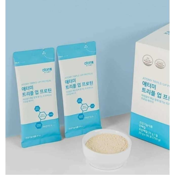 atomy Triple Up Protein อะโทมี่ ทริปเปิ้ล อัพ โปรตีน ปริมาณ 25 กรัม EXP ...