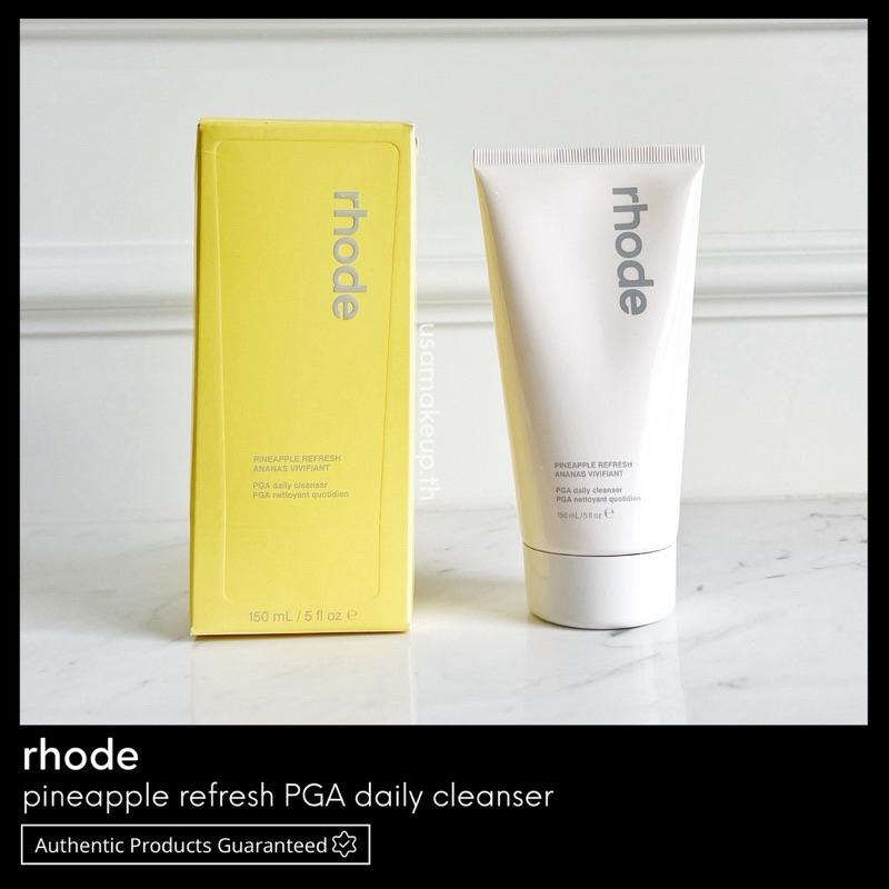 rhode pineapple refresh PGA daily cleanser พร้อมส่ง & แท้ | Shopee Thailand
