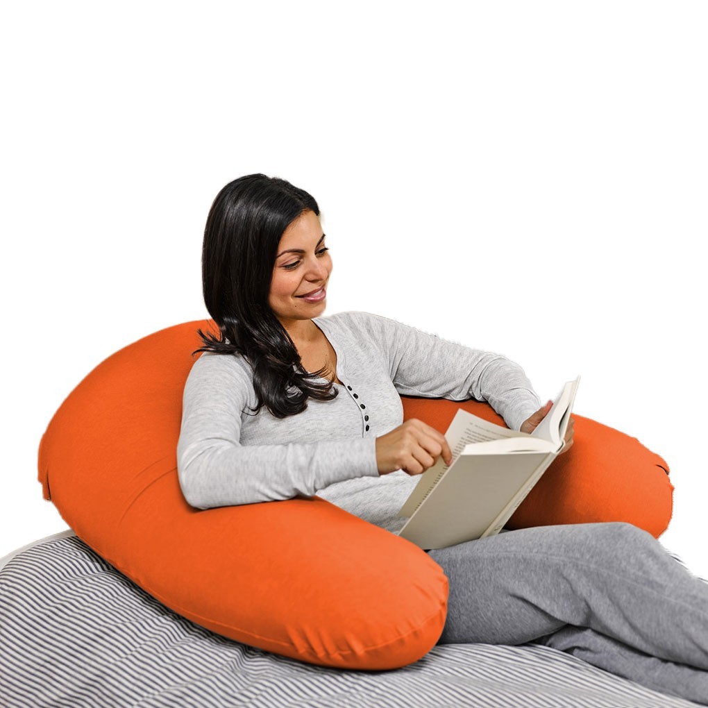 SUPPORT โยกิโบหมอนรองหลัง/หมอนอิงรูปตัว U Yogibo รุ่น.SUPPORT 80x50x30 Cm. | Shopee Thailand