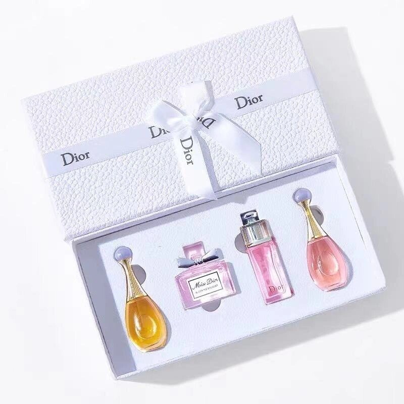 🎉EXP:2026-12🎉 Dior Gift Set 5ml*4 J'adore EDP +Dior Addict Eau Fraiche ...