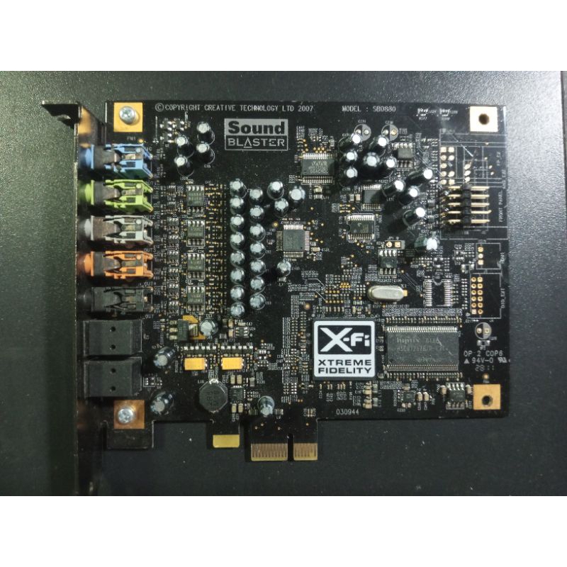 (PCIe) Creative Sound Blaster X-Fi Titanium Sound Card [SB0880 ...