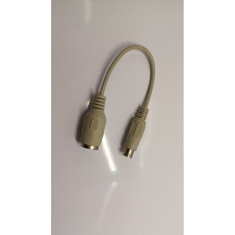 สายแปลง Keyboard AT เป็น PS2 ผู้ สีขาว RARE | Shopee Thailand