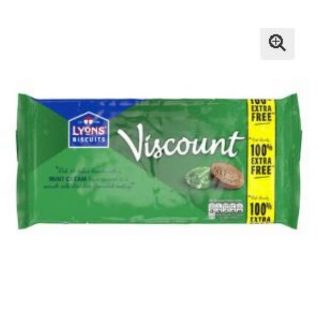 Lyons Mint Viscount Biscuits 196g | Shopee Thailand