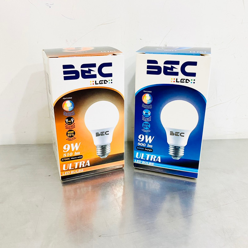 BEC หลอด LED BULB 9W ขั้ว E27 รุ่น ULTRA | Shopee Thailand