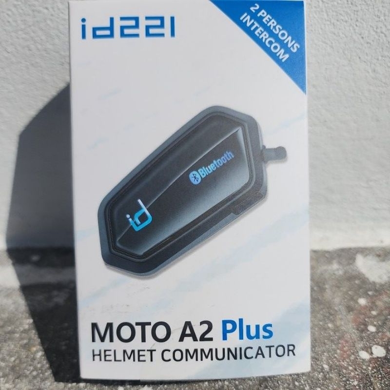 บลูทูธติดหมวกกันน็อค ID221 รุ่น MOTO A2 PLUS | Shopee Thailand