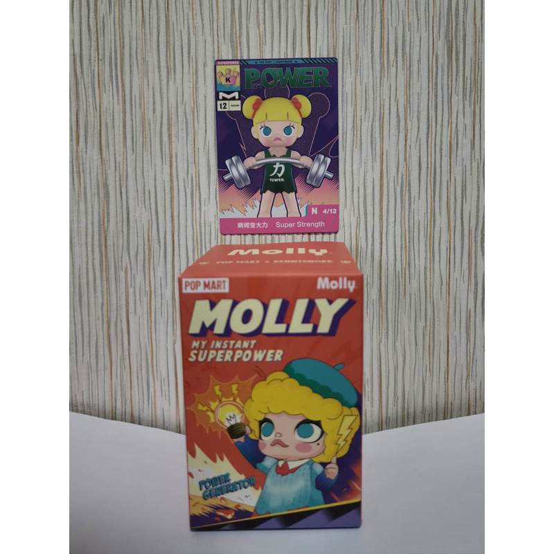 (พร้อมส่ง) ของแท้ แบบเลือกตัว POPMART MOLLY My Instant Superpower 100% ...