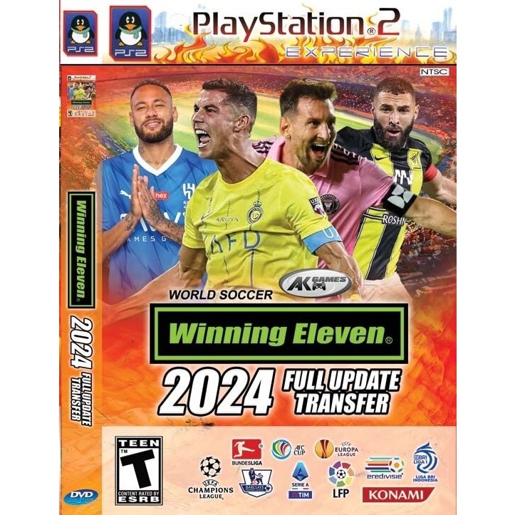 Winning Eleven 2024 วินนิ่ง 2024 PS2 Playstation 2 แผ่นเกม PS2 | Shopee ...