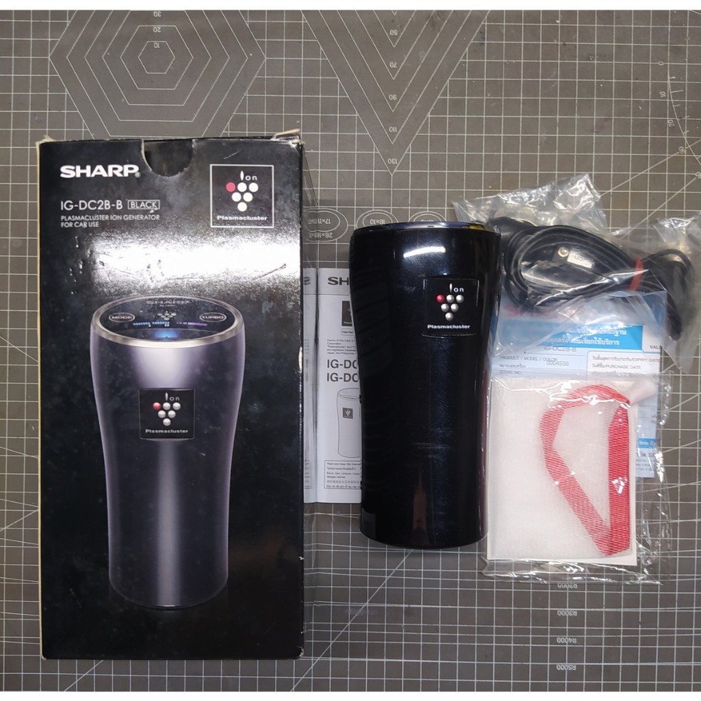 เครื่องฟอกอากาศในรถยนต์ SHARP รุ่น IG-DC2B-B มือสอง สภาพสวย | Shopee Thailand