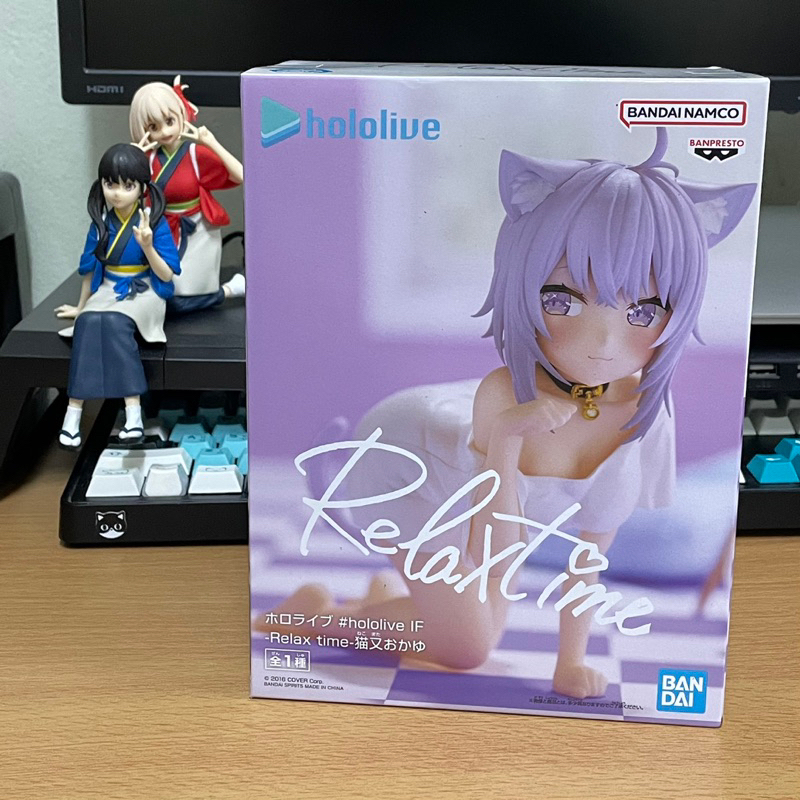 (พร้อมส่ง/ของแท้) ฟิกเกอร์ Hololive Relax time - Nekomata Okayu โอคายุ ฟิกเกอร์ | Shopee Thailand