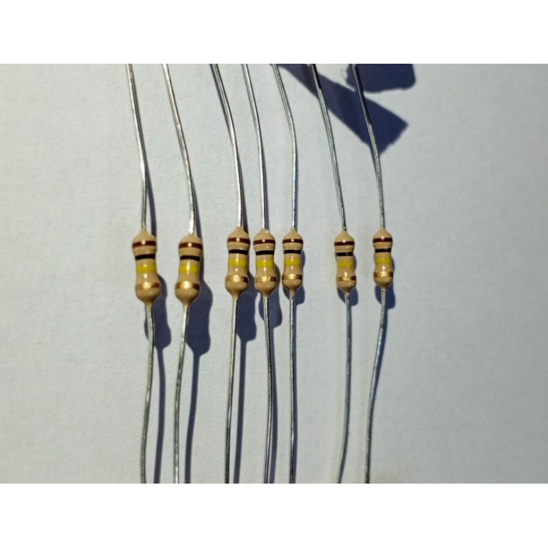 8 Resistors 100kohms 1/4 W 5% ตัวต้านทาน 100 เคโอห์ม (จำนวน 20 ตัว ...