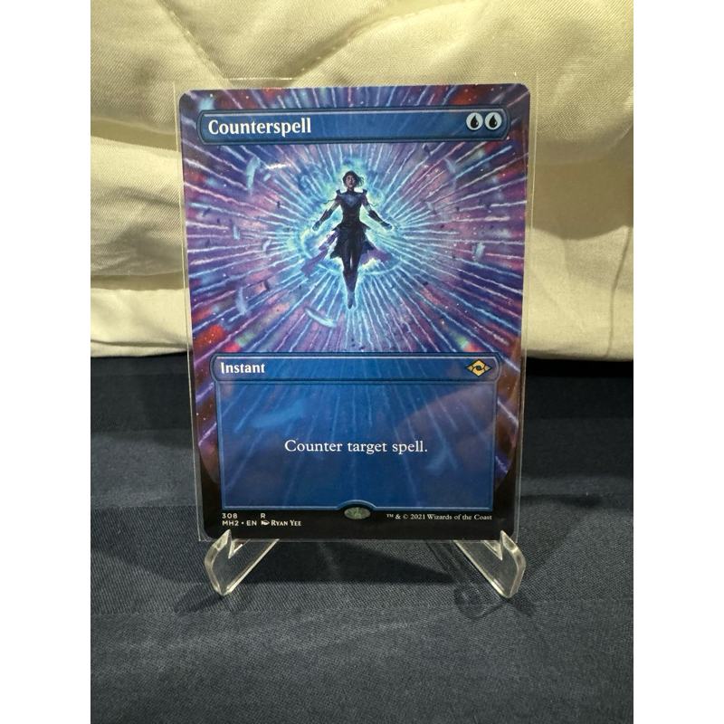 MTG Modern Horizons 2 Variants: Counterspell (Borderless) | Shopee Thailand