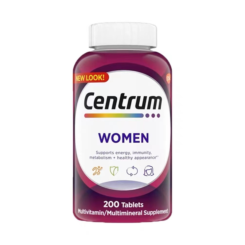 Centrum Men women Complete Multivitamin & Multi-mineral Supplement 200 ...