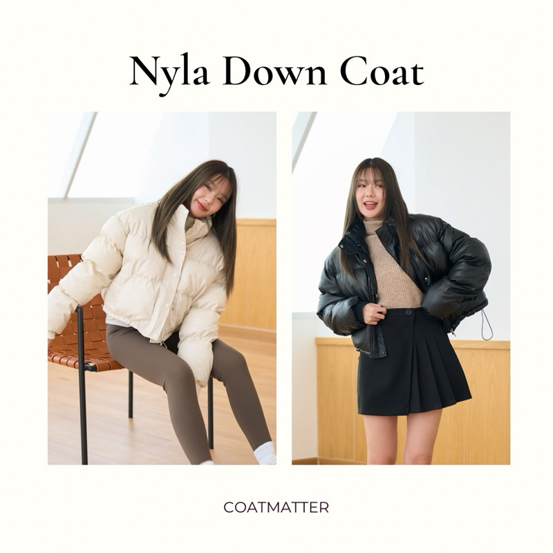 Coatmatter - Nyla down coat โค้ทขนเป็ด | Shopee Thailand