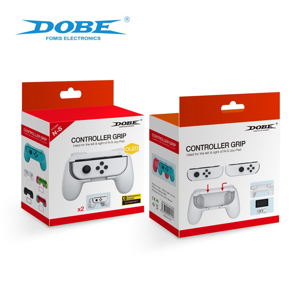 กริบจอยswitch dobeแท้ controller grip joy con nintendo switch/oled 1 ...