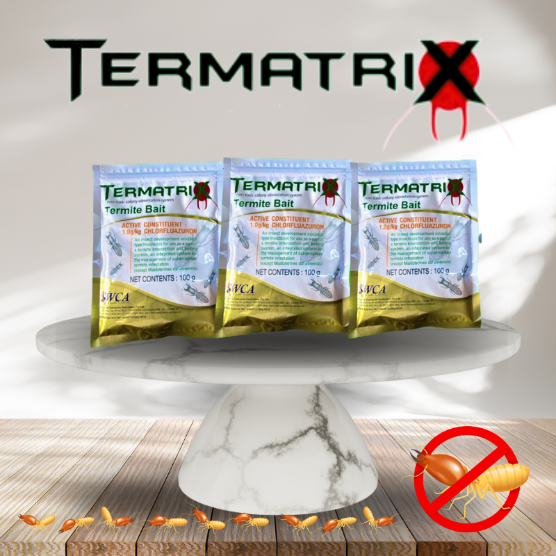 Termatrix เหยื่อปลวก 3 แถม 1 ตายยกลัง กำจัดปลวก เหยื่อกำจัดปลวก ยาปลวก อาหารปลวก ฆ่าปลวกยกรัง เ ...