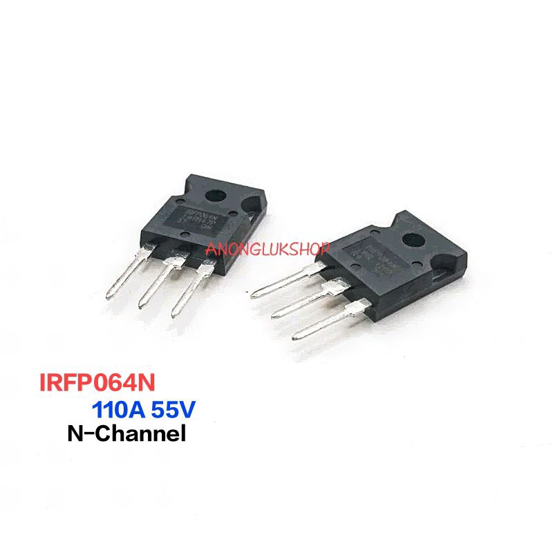 ราคา 1ตัว 👉👉IRFP064N IRFP064 Mosfet N-Channel TO-247 มอสเฟตทนกระแส 110A 55V | Shopee Thailand