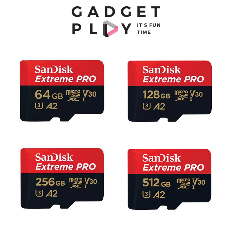 [กรุงเทพฯ ด่วน 1 ชั่วโมง] Sandisk Micro SD Card Extreme Pro (V30) - เมมโมรี่การ์ด | Shopee Thailand