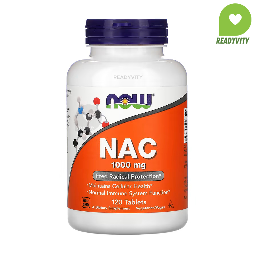 NOW Foods, NAC, 1,000 mg, 120 Tablets | Shopee Thailand