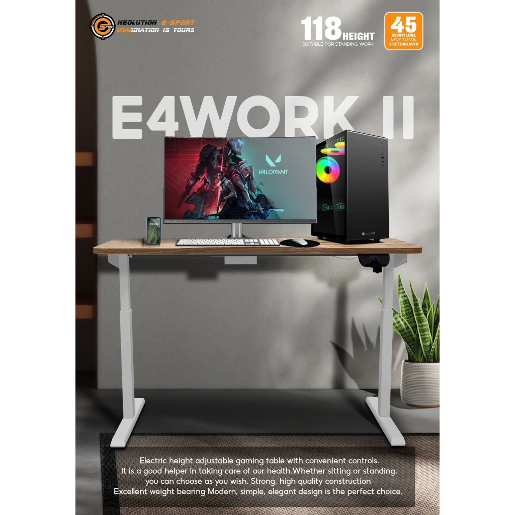 Neolution E-Sport Gaming Desk / โต๊ะปรับระดับไฟฟ้า ราคาถูก | Shopee Thailand