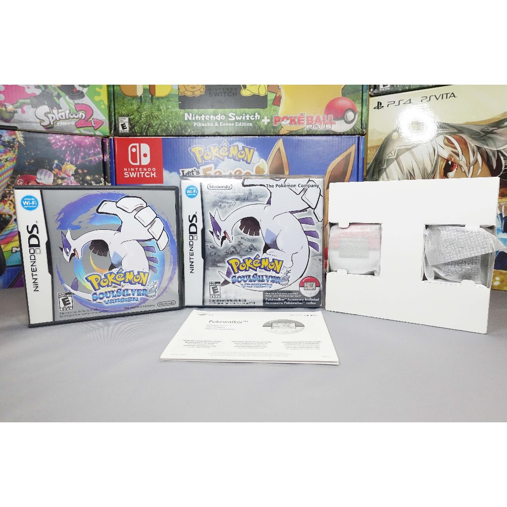 มือ 2 Pokemon Soul Silver with Pokewalker Full Box Set | Shopee Thailand