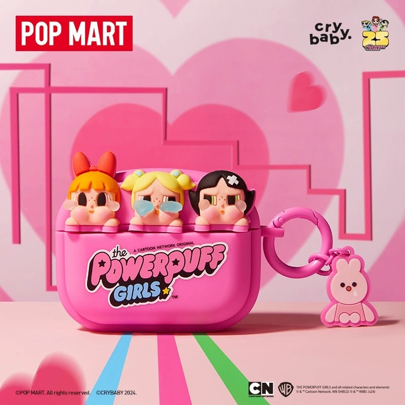 [Pre-order] Pop Mart Crybaby x Powerpuff Girls AirPod Pro Case เคสแอร์ ...