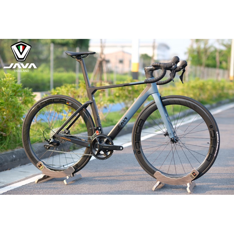 JAVA VOLATA 24sp เสือหมอบฟูลคาร์บอน รองรับ UCI ชุดขับ Shimano 105 R7120 ...