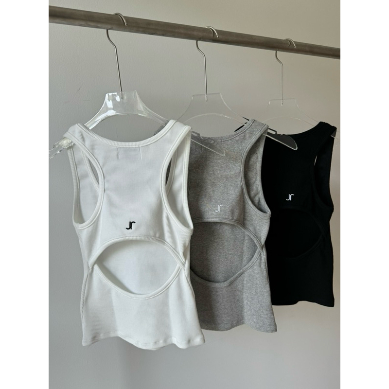 JARIN | SWIFTIE TOP (เสื้อกล้ามเว้าหลังปักlogo) | Shopee Thailand