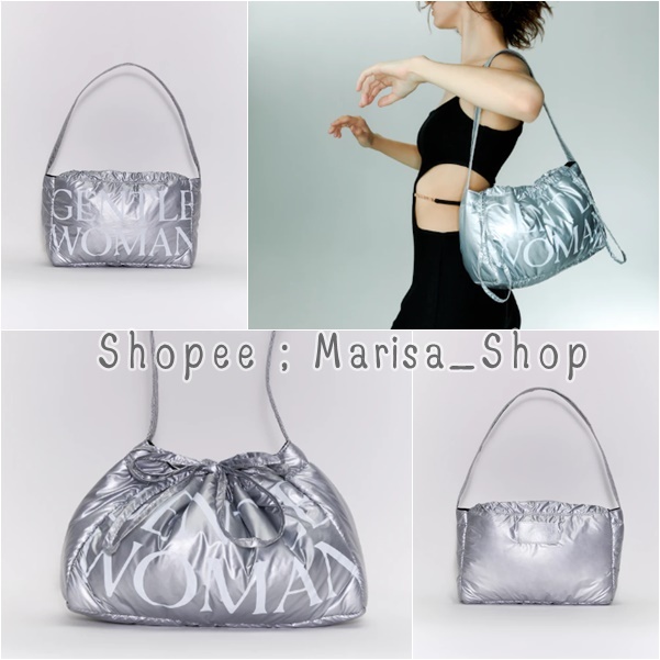 แท้ !! กระเป๋าเกี๊ยว GENTLEWOMAN รุ่น DUMPLING BAG / DRAWSTRING BAG ...