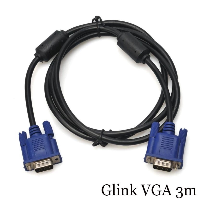 1.8M VGA Cable LCD M/M Cable สายต่อจอ คอมพิวเตอร์ | Shopee Thailand