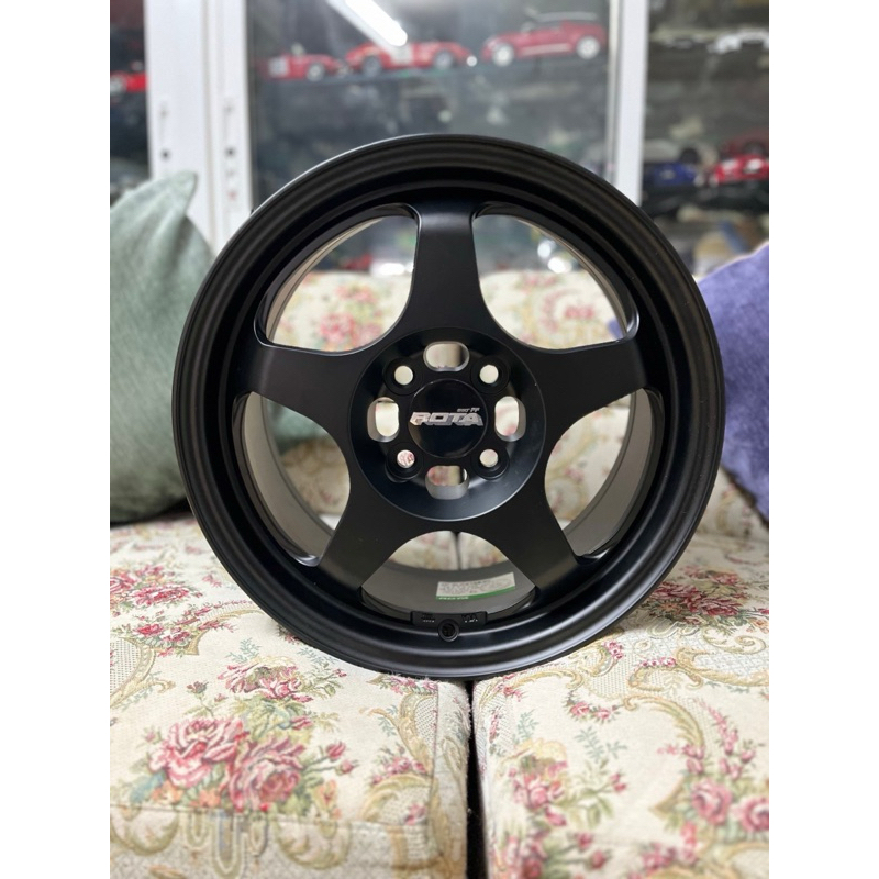 ล้อแม็กซ์ เบา ROTA Spoon 4รู100 สีดำด้าน 7-15นิ้ว ET35 [20981] | Shopee Thailand