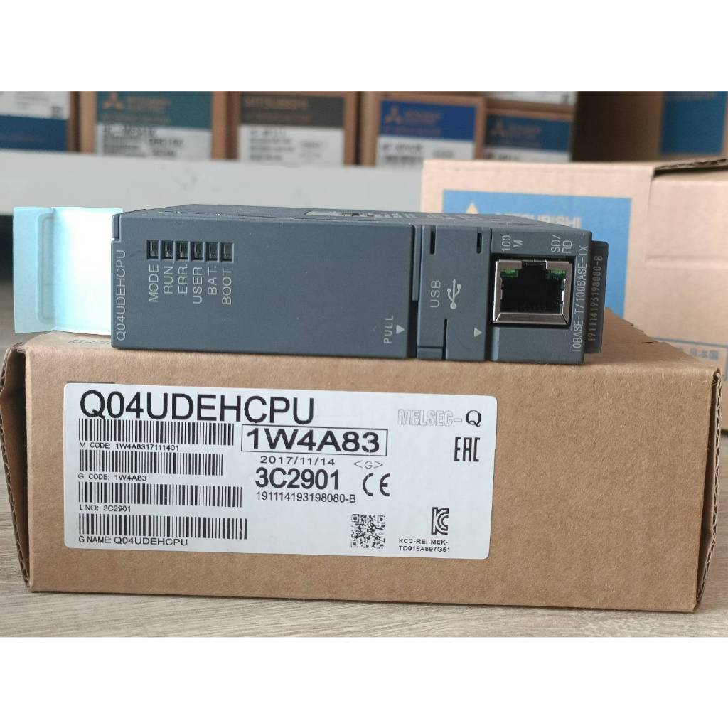 PLC CPU MITSUBISHI : Q04UDEHCPU ราคารวมVat มีสต๊อกในไทย | Shopee Thailand