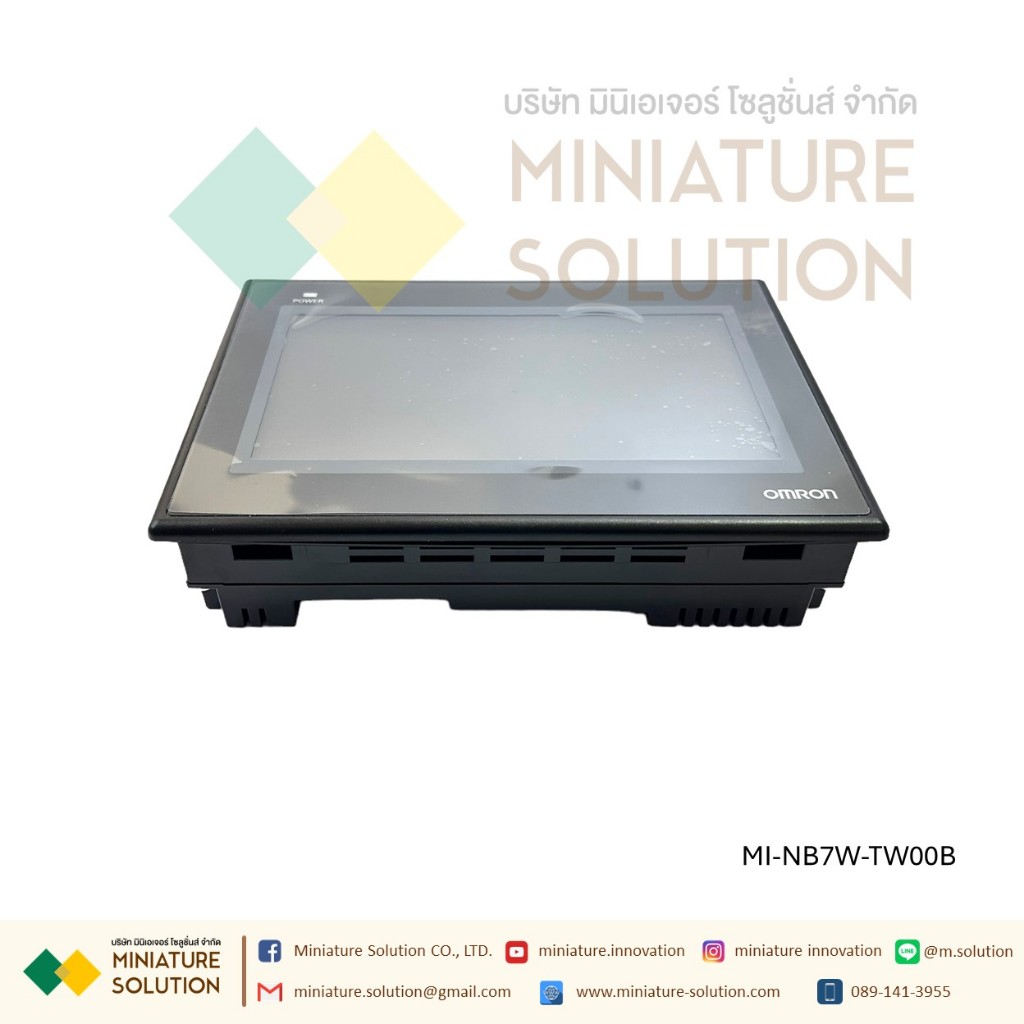 Omron NB7W-TW00B Touch Screen HMI - 7 In, TFT LCD Display, 800 X ...