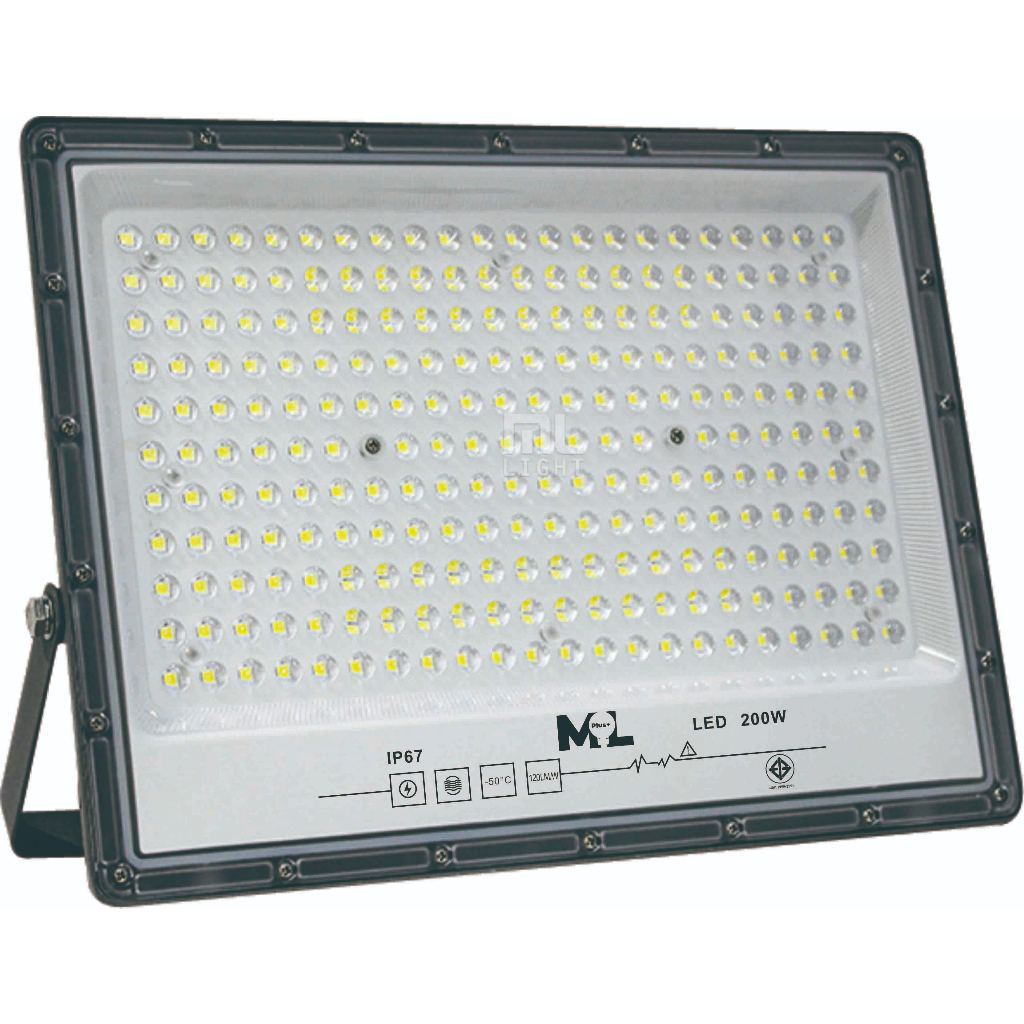 Spotlight LED 400W รุ่น Slim Plus สว่างสูง 120 LM/W 220V บอดี้ ...