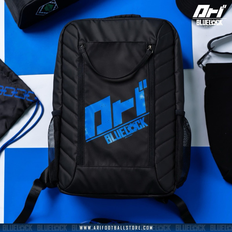 กระเป๋าเป้ ARI X BLUE LOCK UTILITY BACKPACK - BLACK/BLUE/WHITE ของแท้ ...