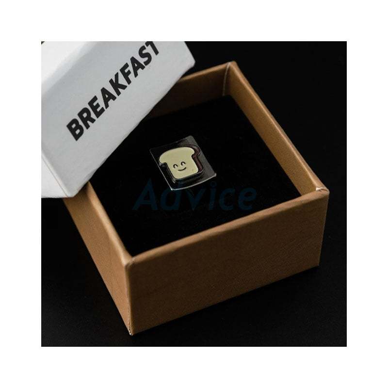 KEYCAPS LOGA DISHCAP SERIES BREAKFAST KEYCAP TOAST ฝาครอบปุ่มกด คีย์แคป ...