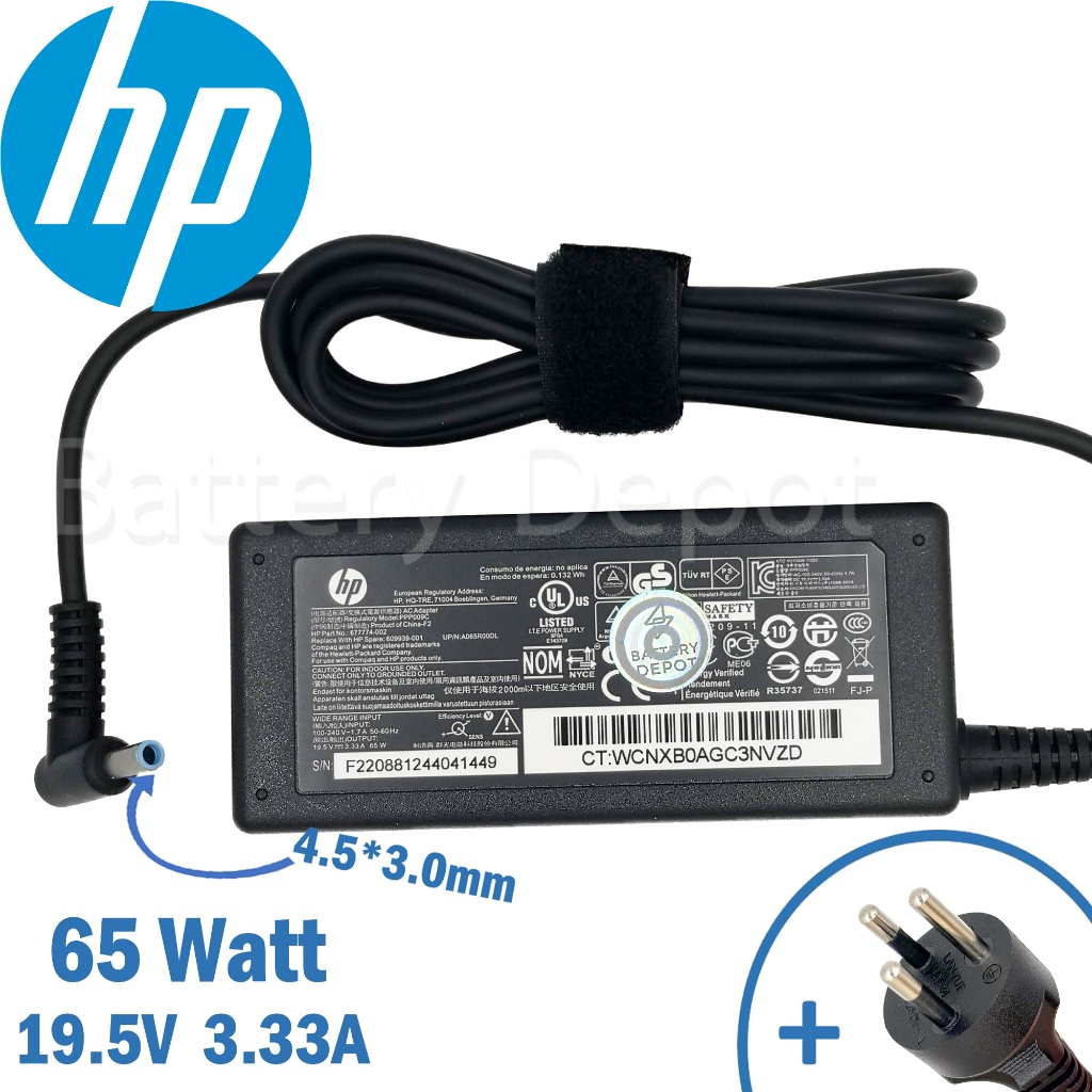 HP Adapter ของแท้ Probook 440 G5, 440 G6, 440 G7,440 G8 / ProBook 645 ...