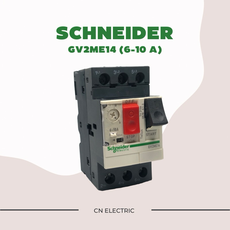 Schneider GV2ME - มอเตอร์เบรกเกอร์ - MOTOR CIRCUIT BREAKER TeSys GV2 3P ...