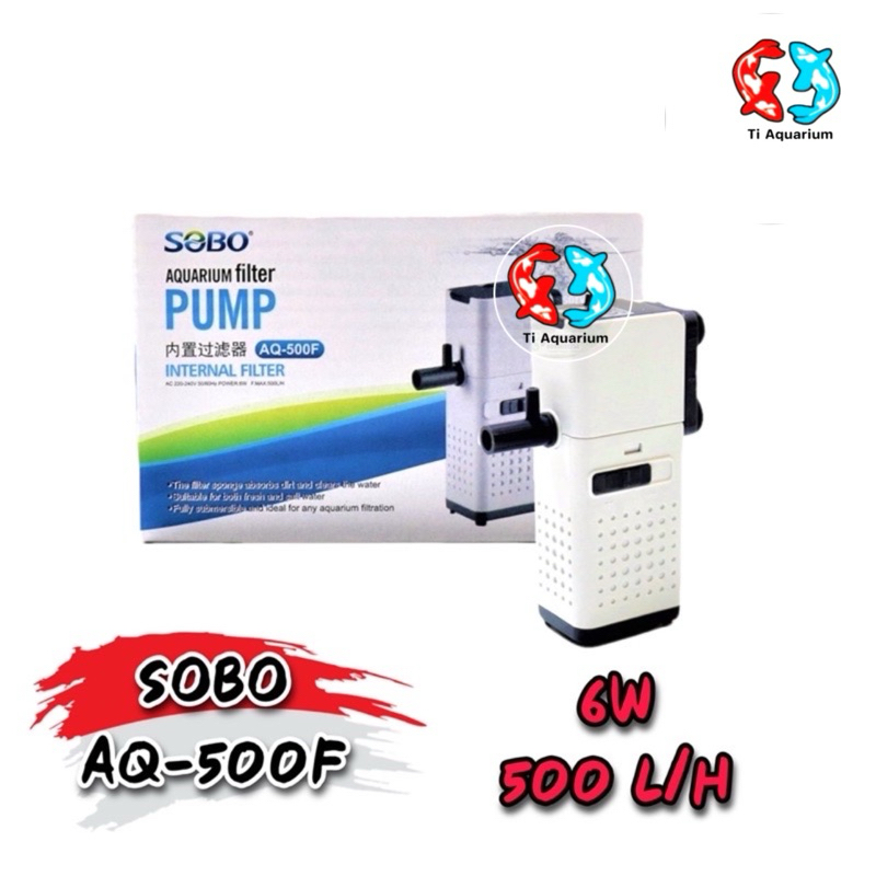 ปั๊มน้ำพร้อมกระบอกกรอง SOBO AQ-500F ,AQ-1000F ,AQ-1500F ,AQ-2000F | Shopee Thailand