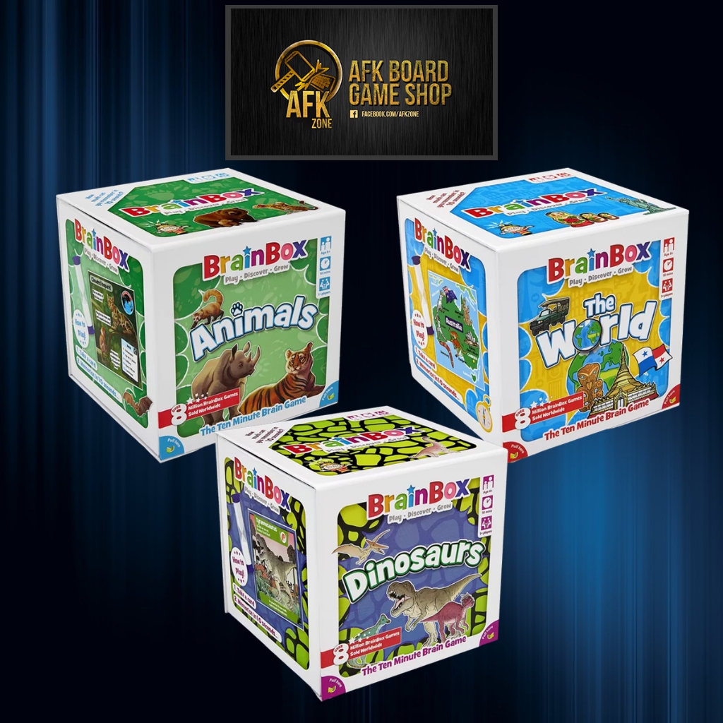 BrainBox ENG Edition - Board Game - บอร์ดเกม | Shopee Thailand