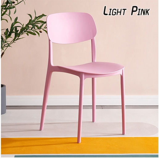 เก้าอี้พลาสติก มีพนักพิง มีหลายรุ่น รุ่น 1684 1733 | Shopee Thailand