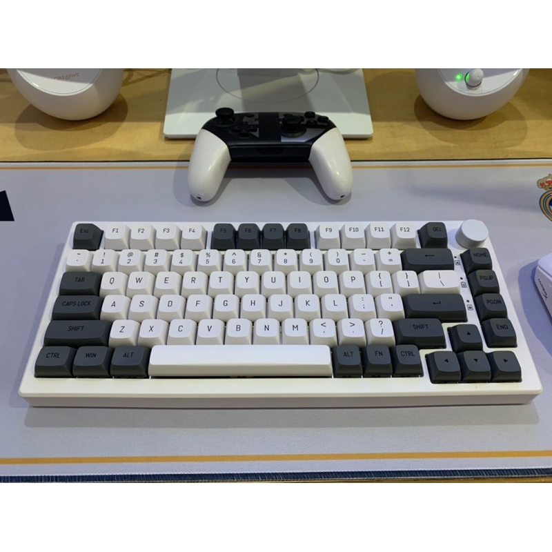 Keyboard Ega Saru Kx 75 White คีย์บอร์ดเกมมิ่ง Full Custom Gasket