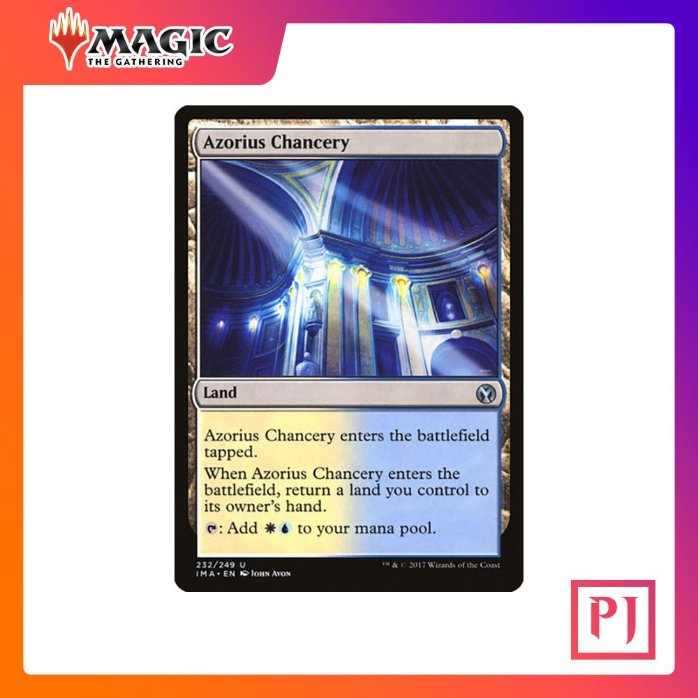 [MTG] Azorius Chancery [IMA] [LAND] [UNCOM] [NORMAL] [ENG] (การ์ดเมจิค ...
