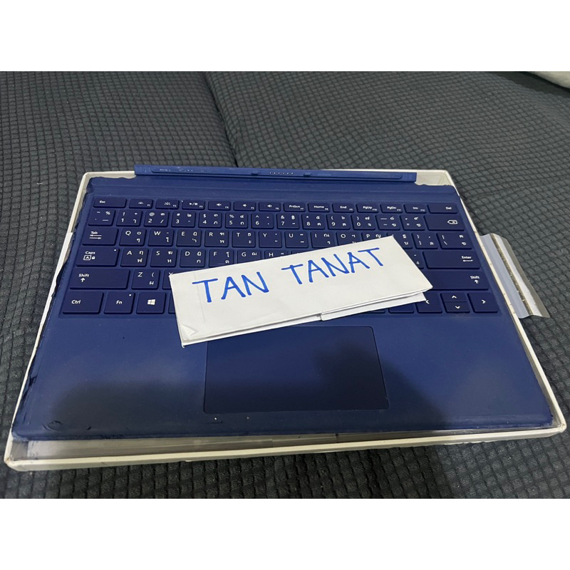Surface Pro type cover - Blue มือสอง ขอบไม่สวย | Shopee Thailand