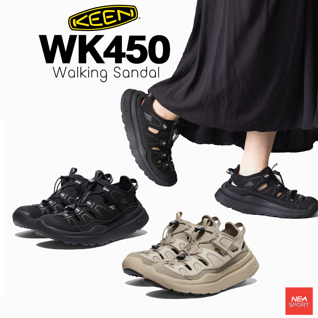 [ลด30% เก็บโค้ด 0723FASHDD] KEEN WK450 Walking Sandal รองเท้า คีน แท้ ...