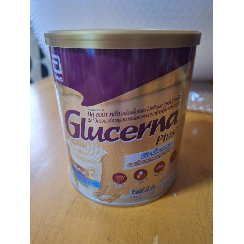 Glucerna Plus กลิ่นธัญพืช ขนาด 380 กรัม และ Glucerna SR กลิ่นวานิลลา ...